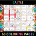 Printable Castle Coloring Pages for Kids and Adults | 60 Pages ...