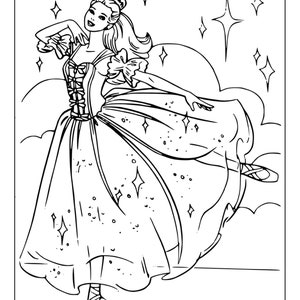 Printable Ballerina Coloring Pages for Kids and Adults | 70 Pages ...