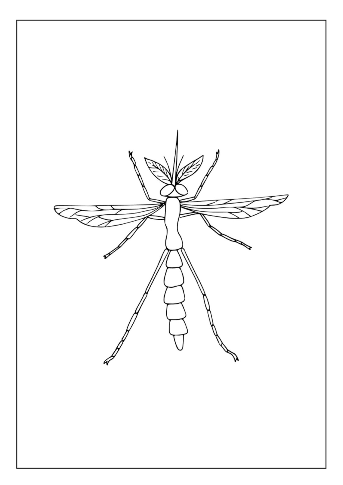 Printable Mosquito Coloring Pages for Kids & Adults 30 Pages Instant ...