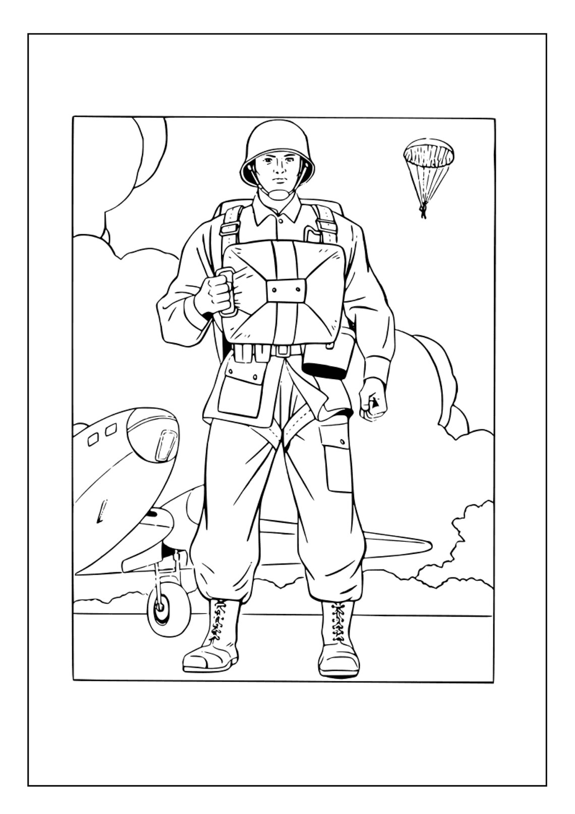 Printable Soldiers Coloring Pages for Kids and Adults | 90 Pages ...
