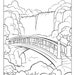 Printable Bridge Coloring Pages for Kids & Adults | 45 Pages | Instant ...