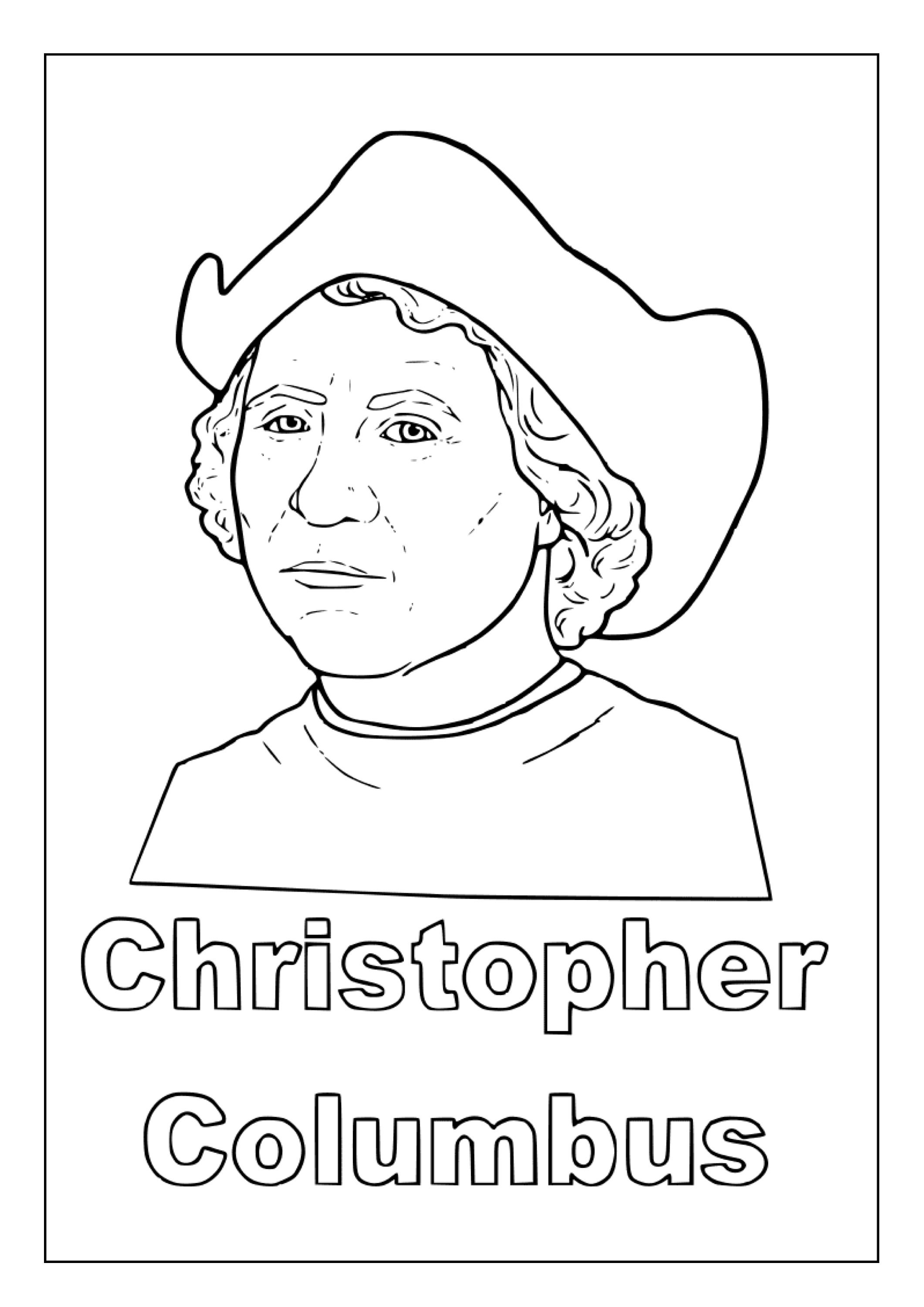 Printable Columbus Day Coloring Pages for Kids & Adults | 65 Pages ...