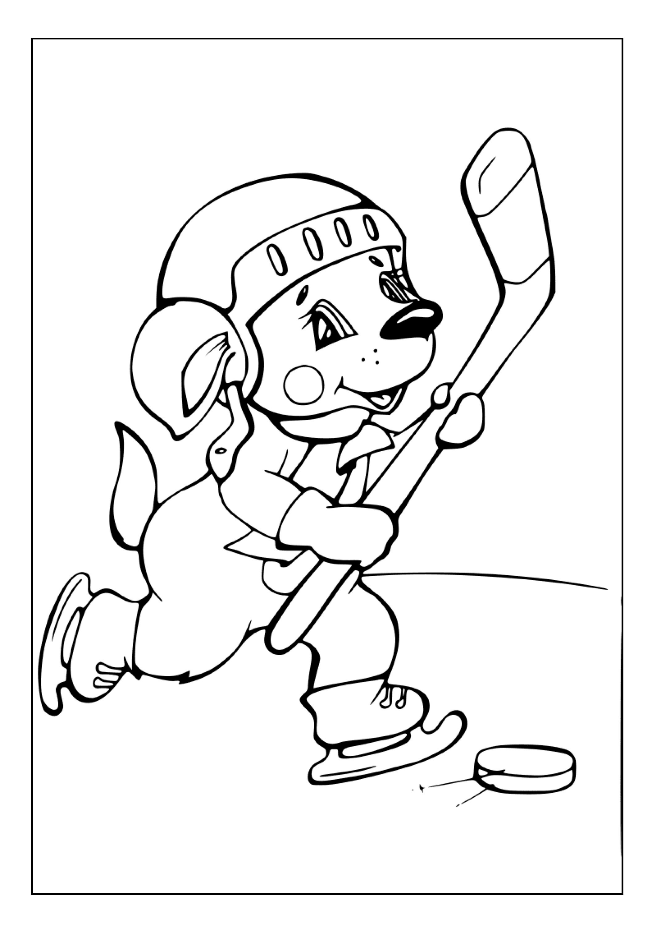 Printable Hockey Coloring Pages for Kids and Adults | 90 Pages ...