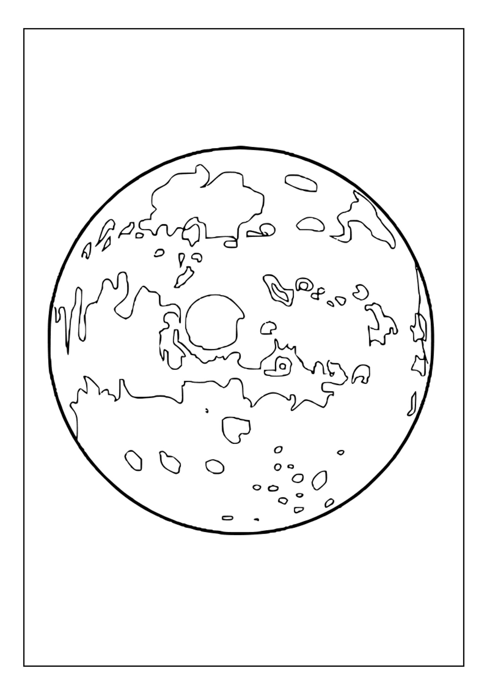 Printable Planets Coloring Pages for Kids & Adults | 80 Pages | Instant ...