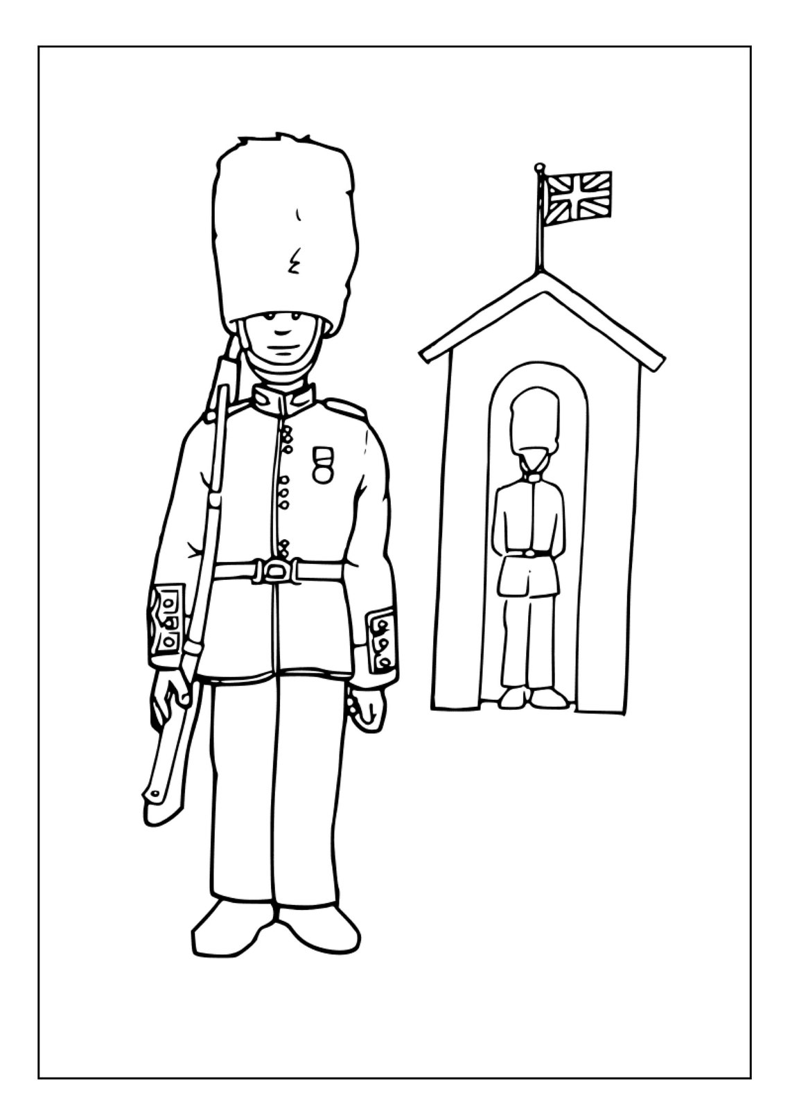 Printable England Coloring Pages for Kids & Adults | 50 Pages | Instant ...