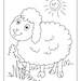 Printable Lamb Coloring Pages for Kids & Adults 30 Pages Instant ...