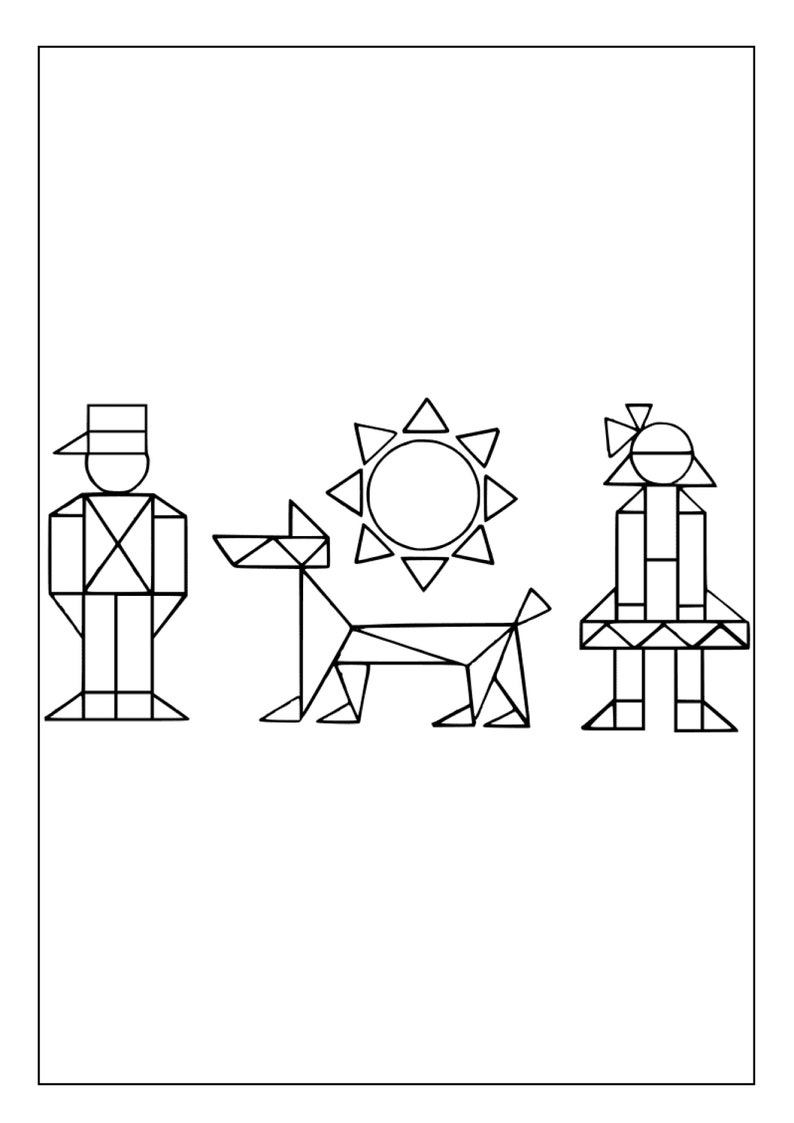 Printable Shapes Coloring Pages for Kids and Adults 75 Pages - Etsy