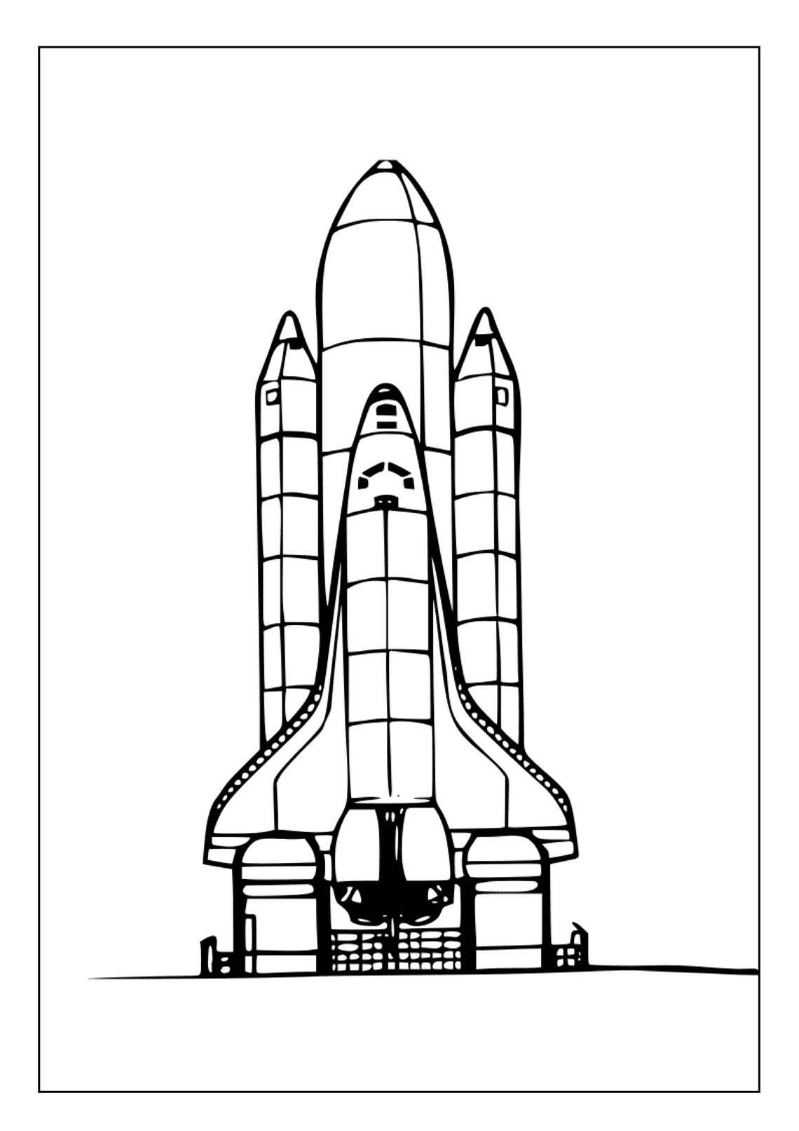 Printable Spaceship Coloring Pages for Kids & Adults | 65 Pages ...