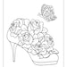 Printable Shoes Coloring Pages for Kids and Adults | 100 Pages ...