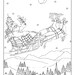Printable Christmas Reindeer Coloring Pages for Kids and - Etsy