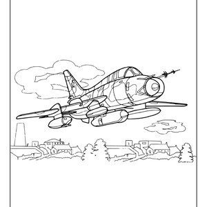 Printable Airplanes Coloring Pages for Kids and Adults | 90 Pages ...