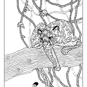 Printable Cute Wild Cats Coloring Pages for Kids & Adults | 25 Pages ...