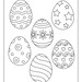 Printable Easter Eggs Coloring Pages for Kids & Adults | 90 Pages ...