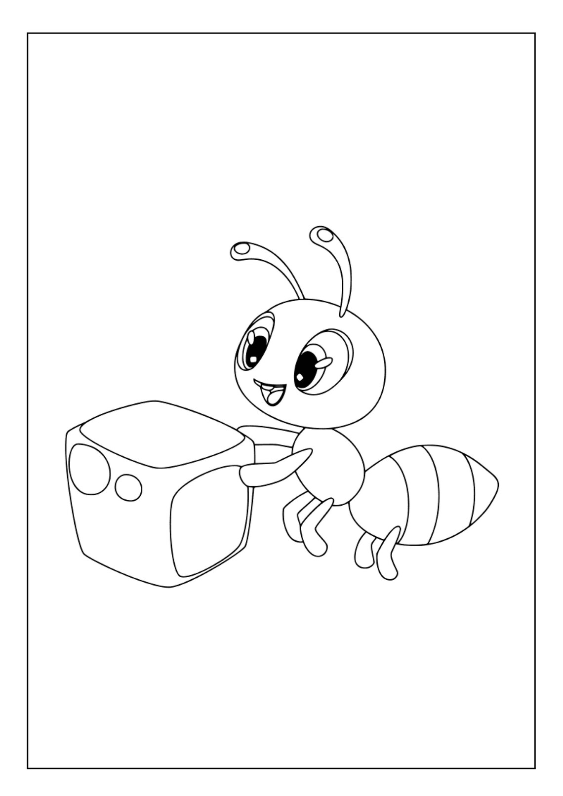 Printable Ants Coloring Pages for Kids & Adults | 50 Pages | Instant ...