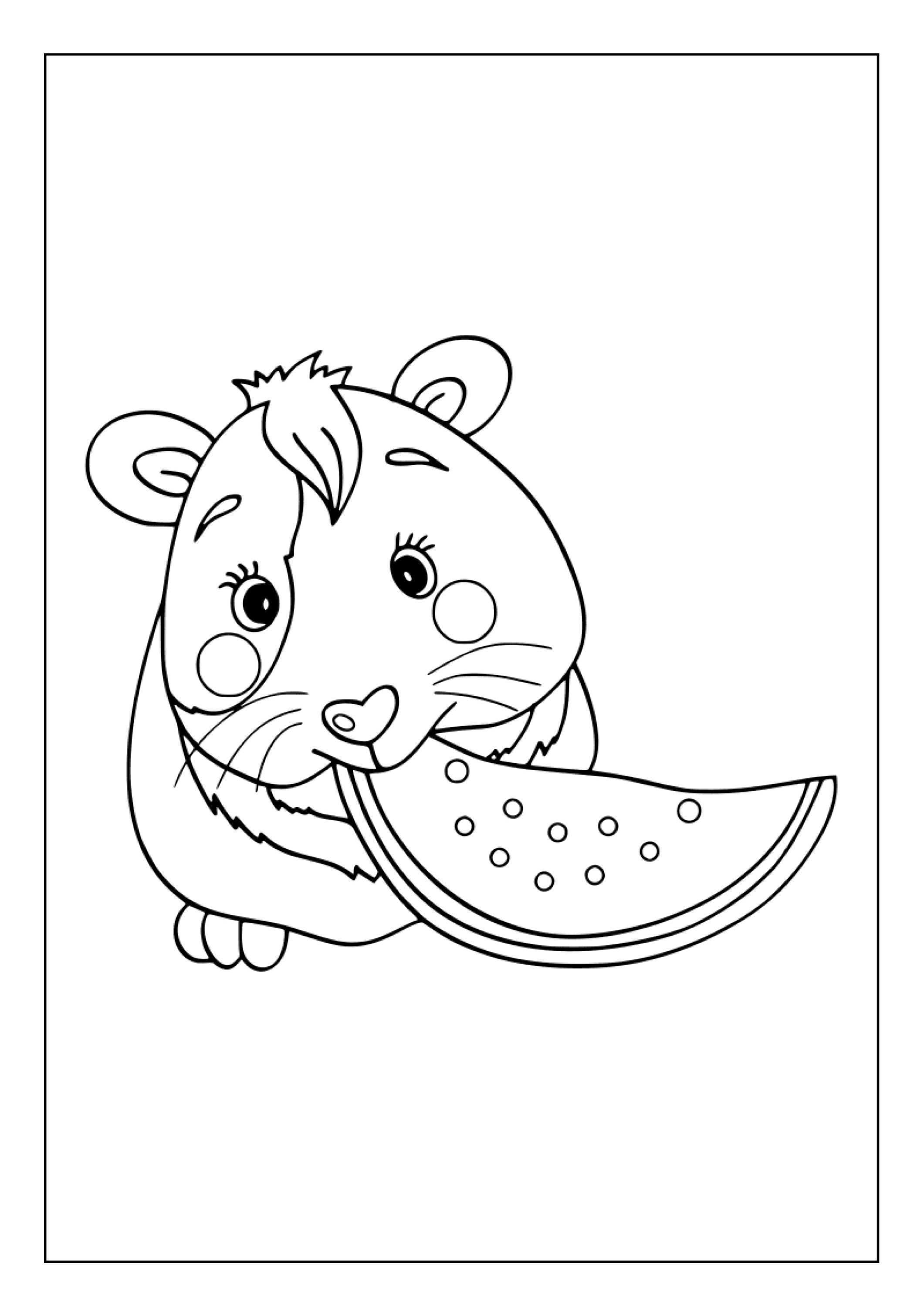 Printable Guinea Pig Coloring Pages for Kids & Adults | 30 Pages ...