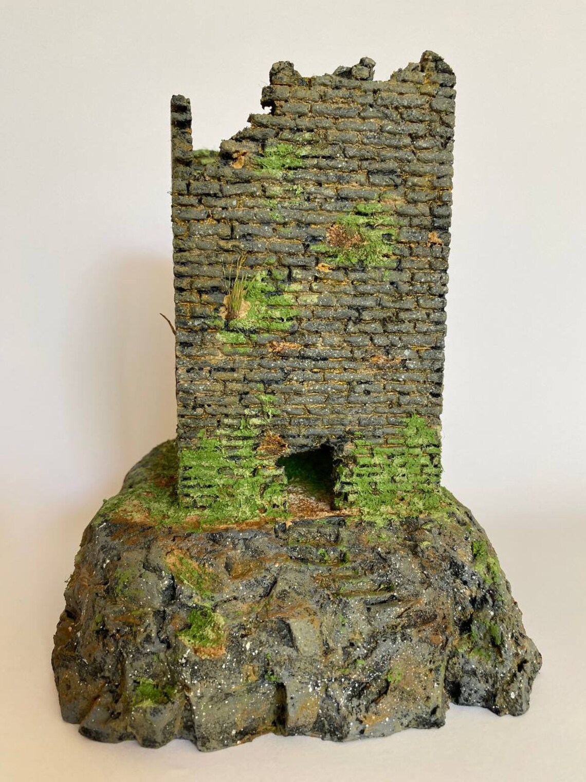 Medieval Castle Diorama Abandoned Castle Diorama and Model - Etsy
