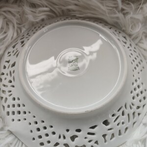 Schumann Germany Porcelain Lace Porcelain Plate Lily of the Valley D ...