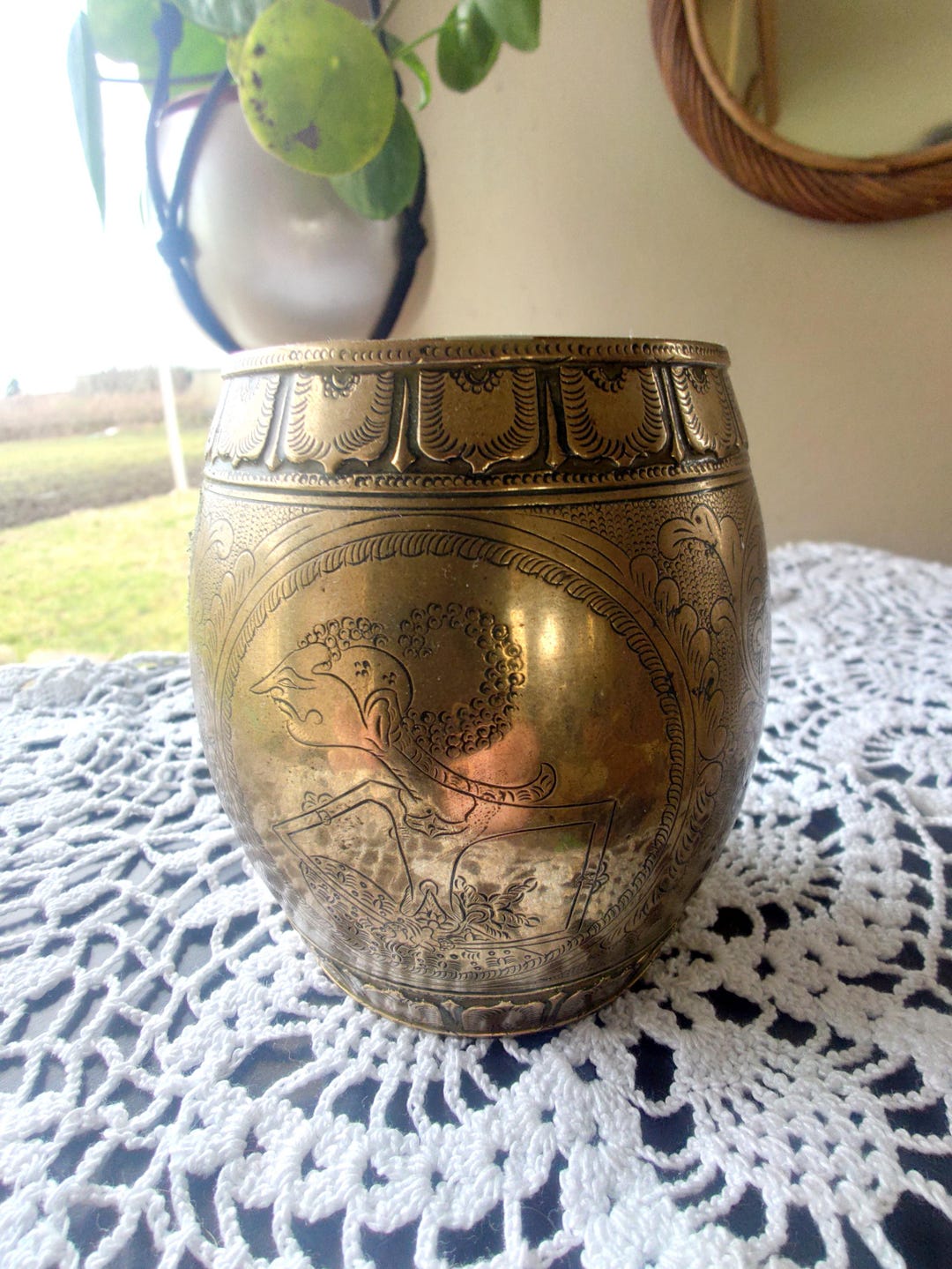 Japanese Meiji Antique Bronze Container - Etsy