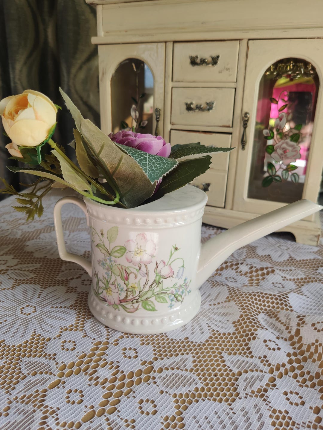 Royal Winton Vintage Ceramic Watering Can "summertime" Series - Etsy
