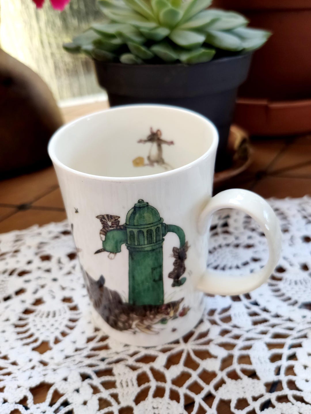 Dunoon Alley Cats Vintage England Fine Bone China Mug - Etsy