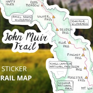 John Muir Sticker Mountains Are Calling Nature Gifts John Muir Trail ...