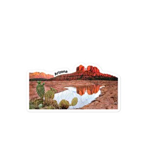 Arizona Sticker | Arizona State Sticker | Arizona Souvenir | Hiking ...