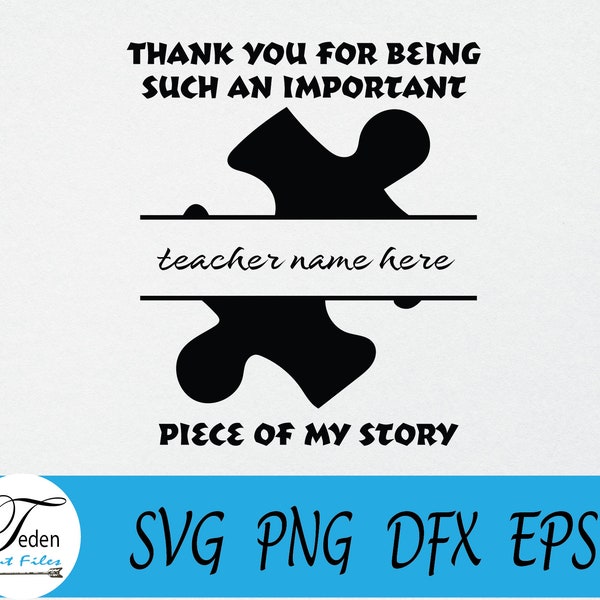 Thank You for Being Such an Important Part of My Story - Etsy