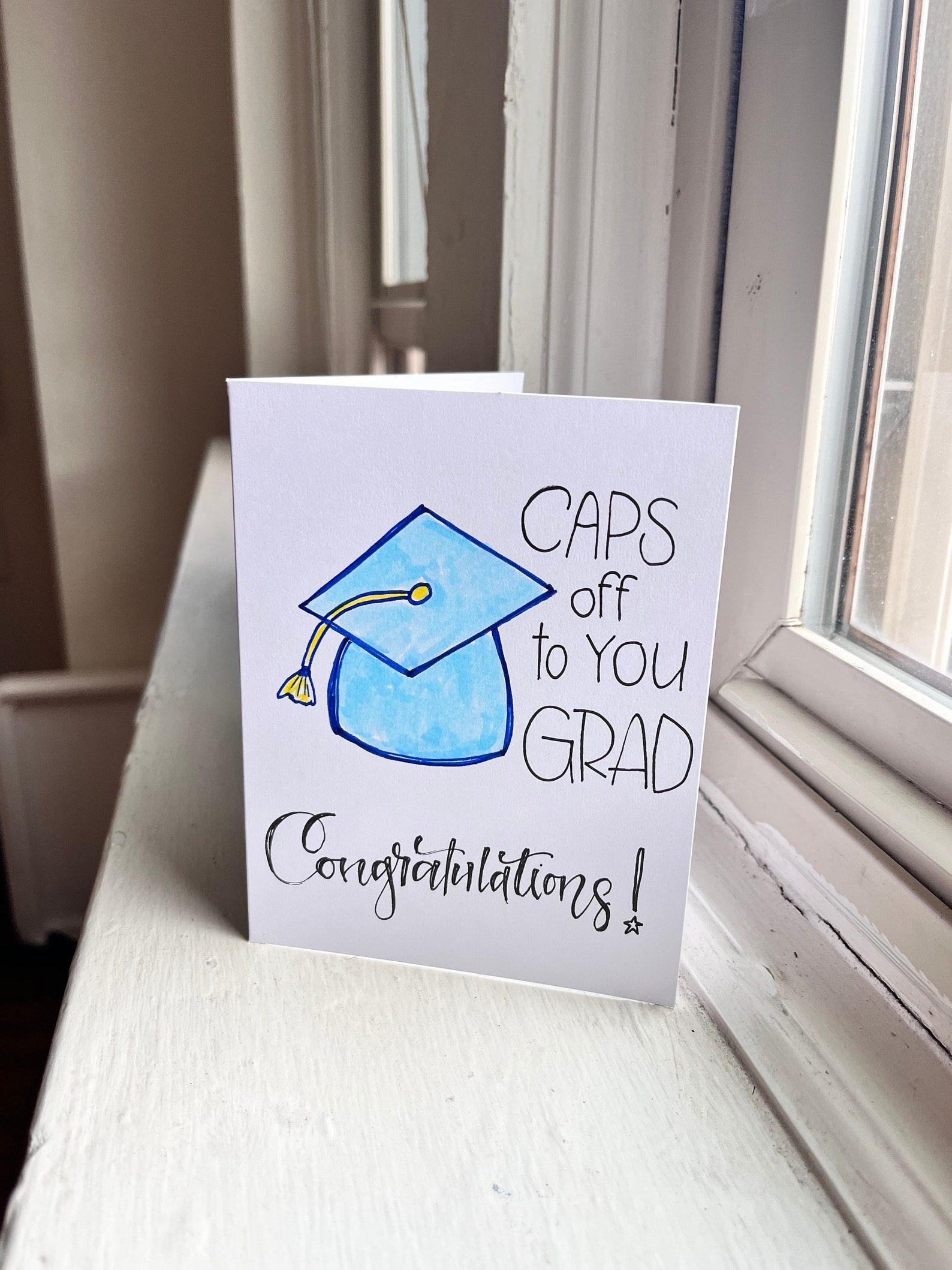 Graduation Card 6 Pack - Etsy