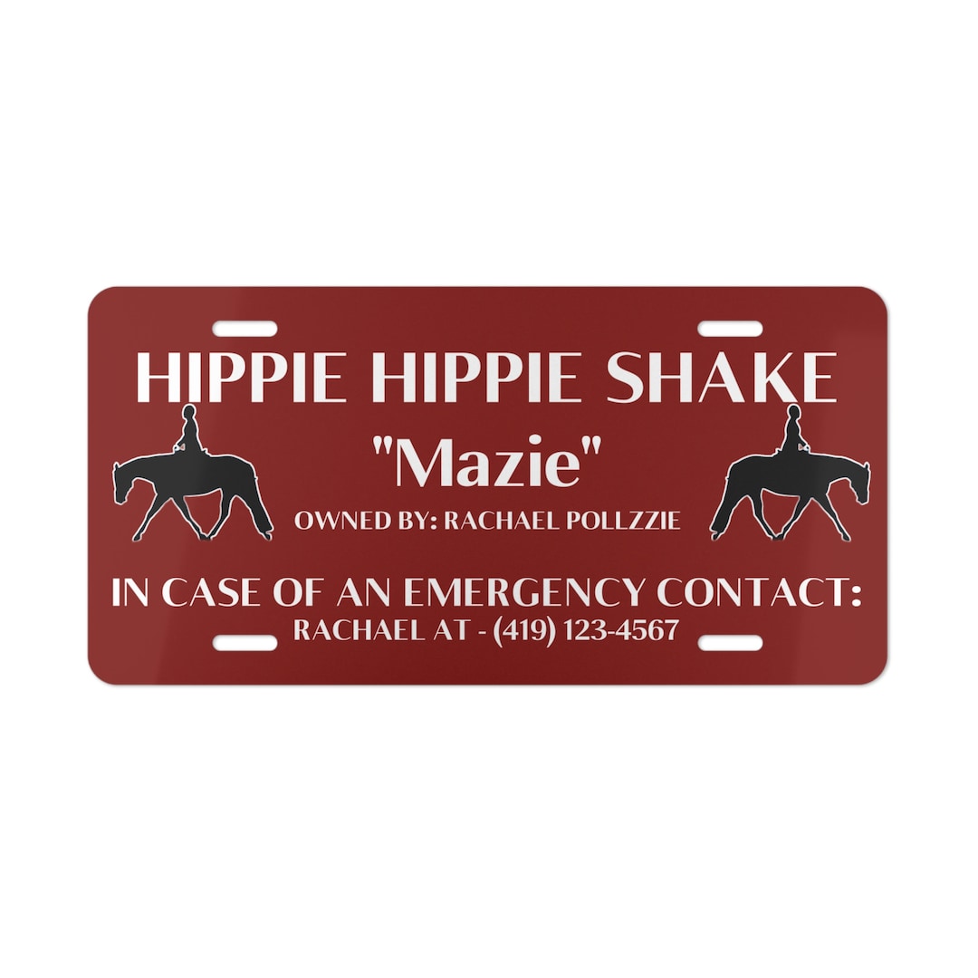 Custom Horse Stall Sign: Equine Emergency Contact, 12"x6" Aluminum - Etsy