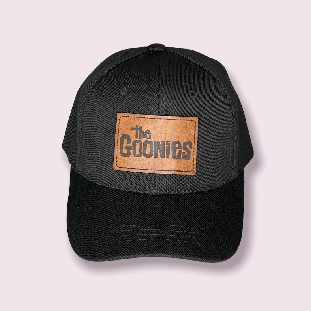 Goonies Leather Patch Hat - Etsy