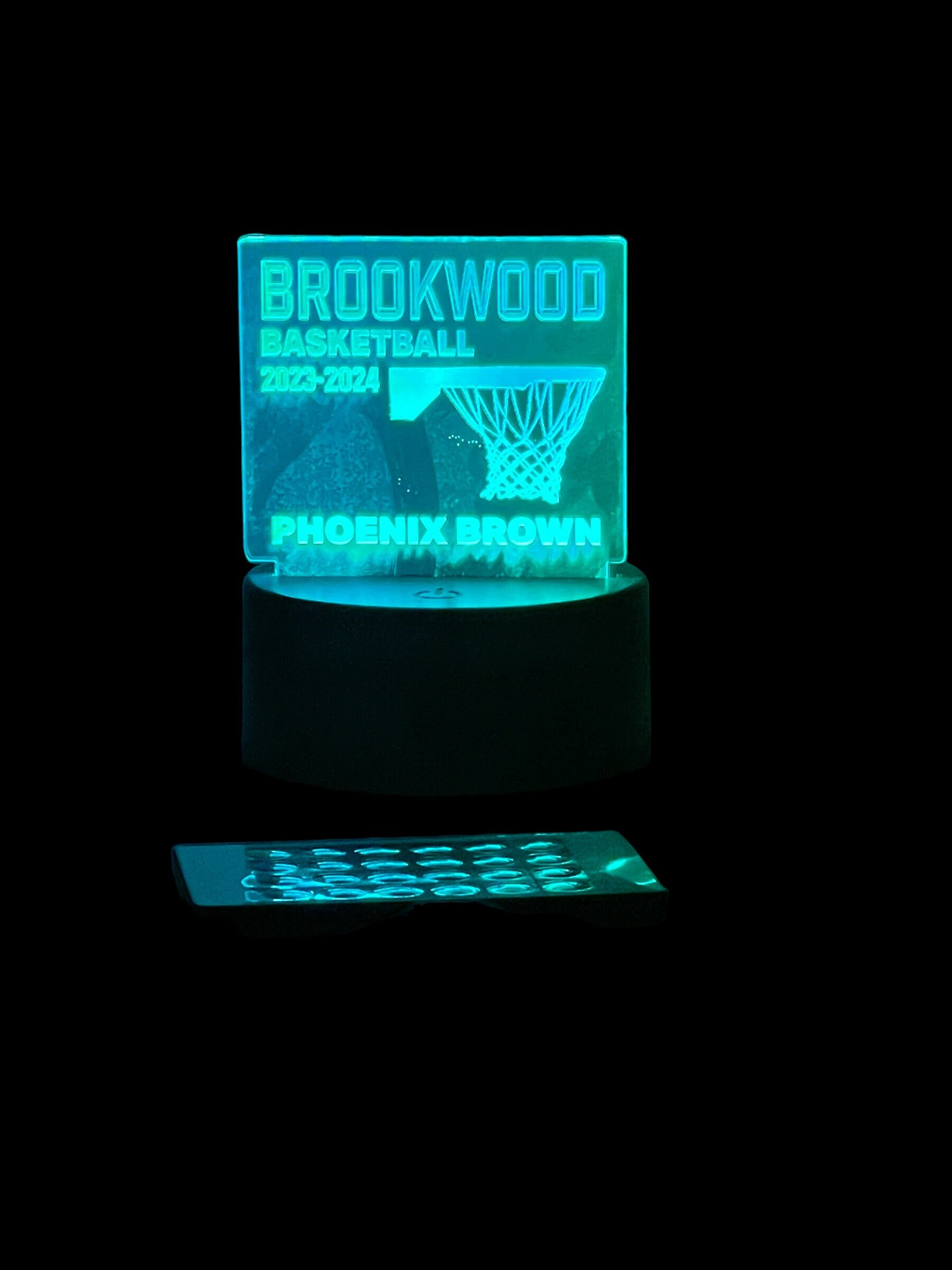 Personalized Basketball Night Light Basketball Light LED - Etsy