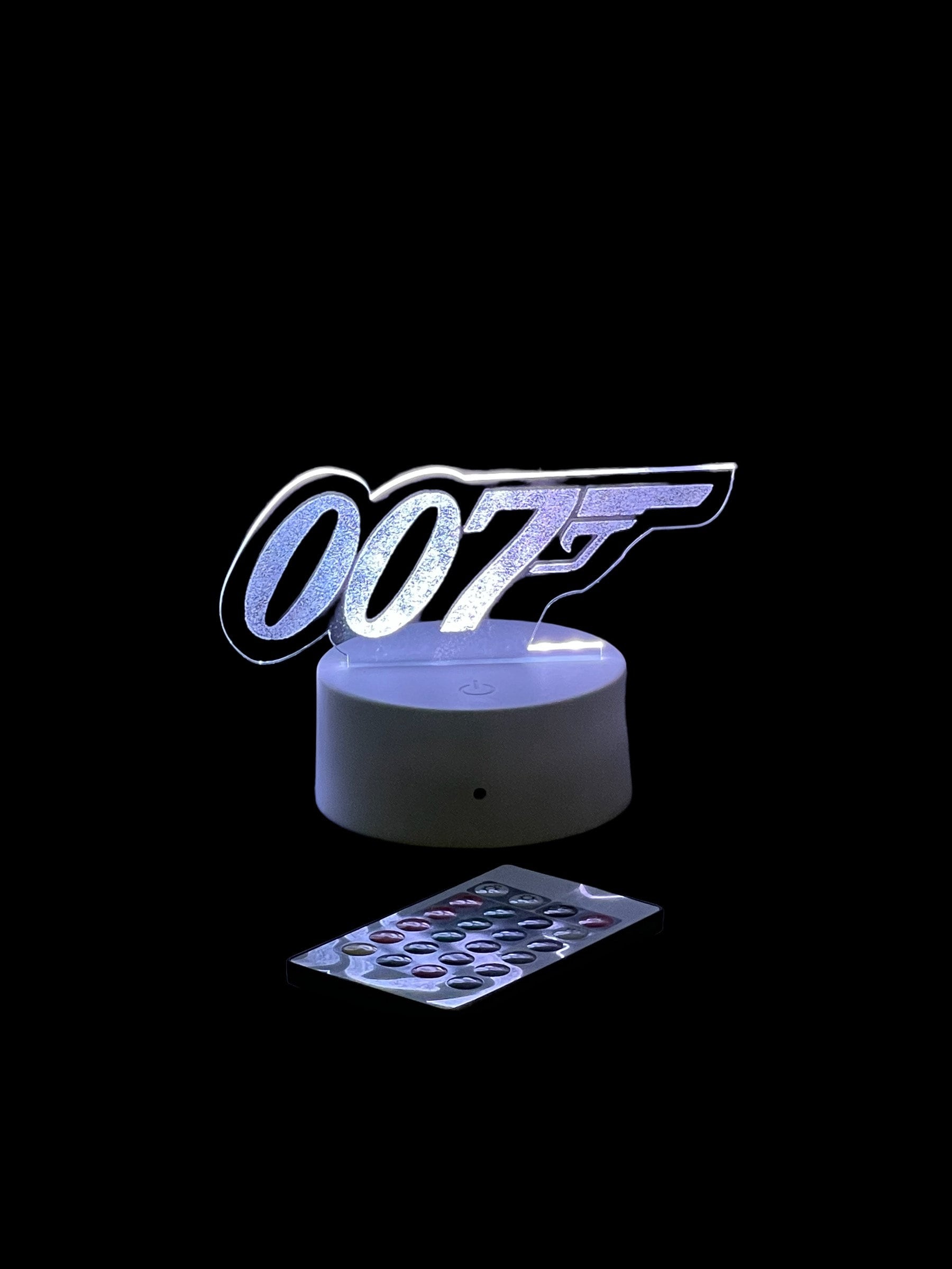 007 Acrylic Light | LED Sign | LED Lamp - Etsy