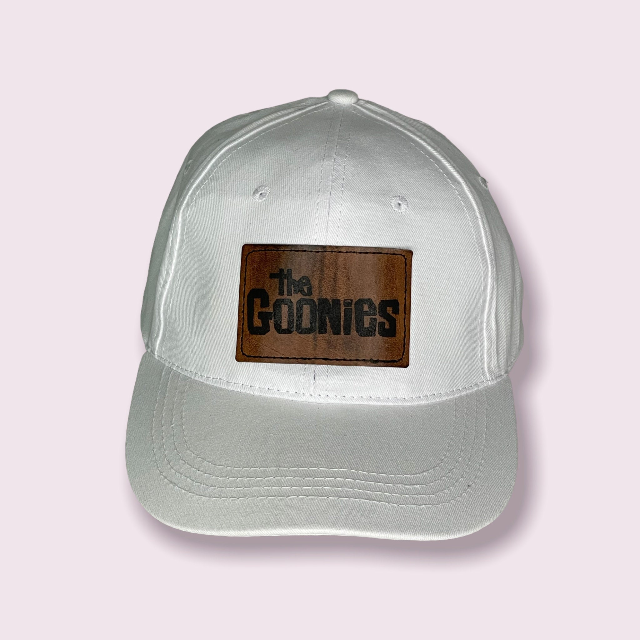 Goonies Leather Patch Hat - Etsy