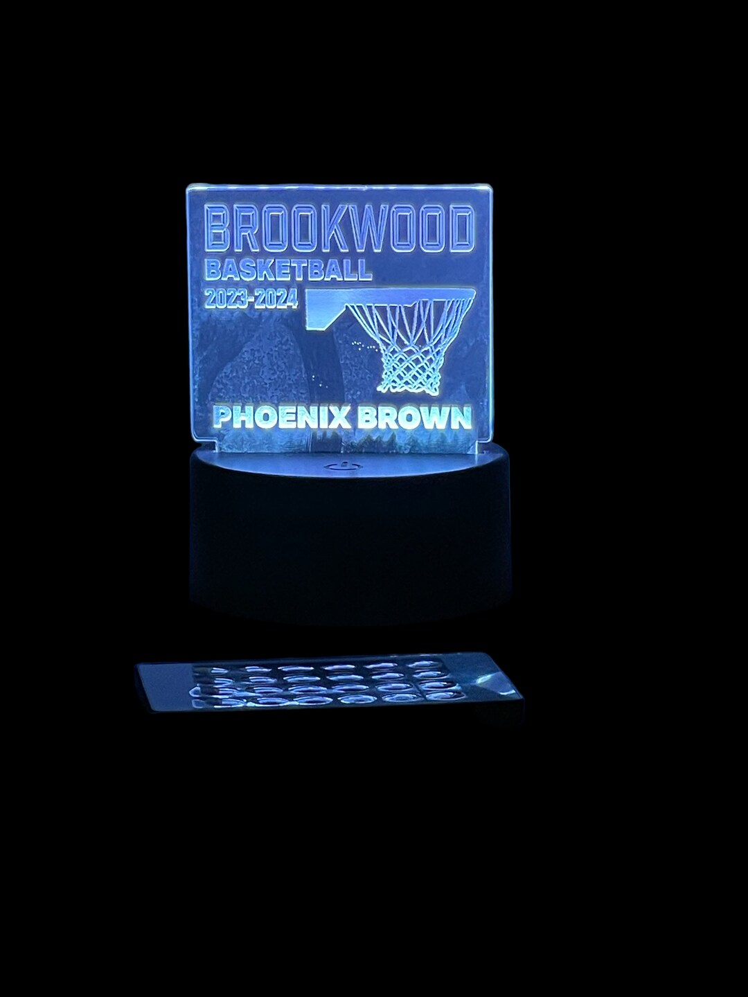 Personalized Basketball Night Light | Basketball Light | LED Light ...