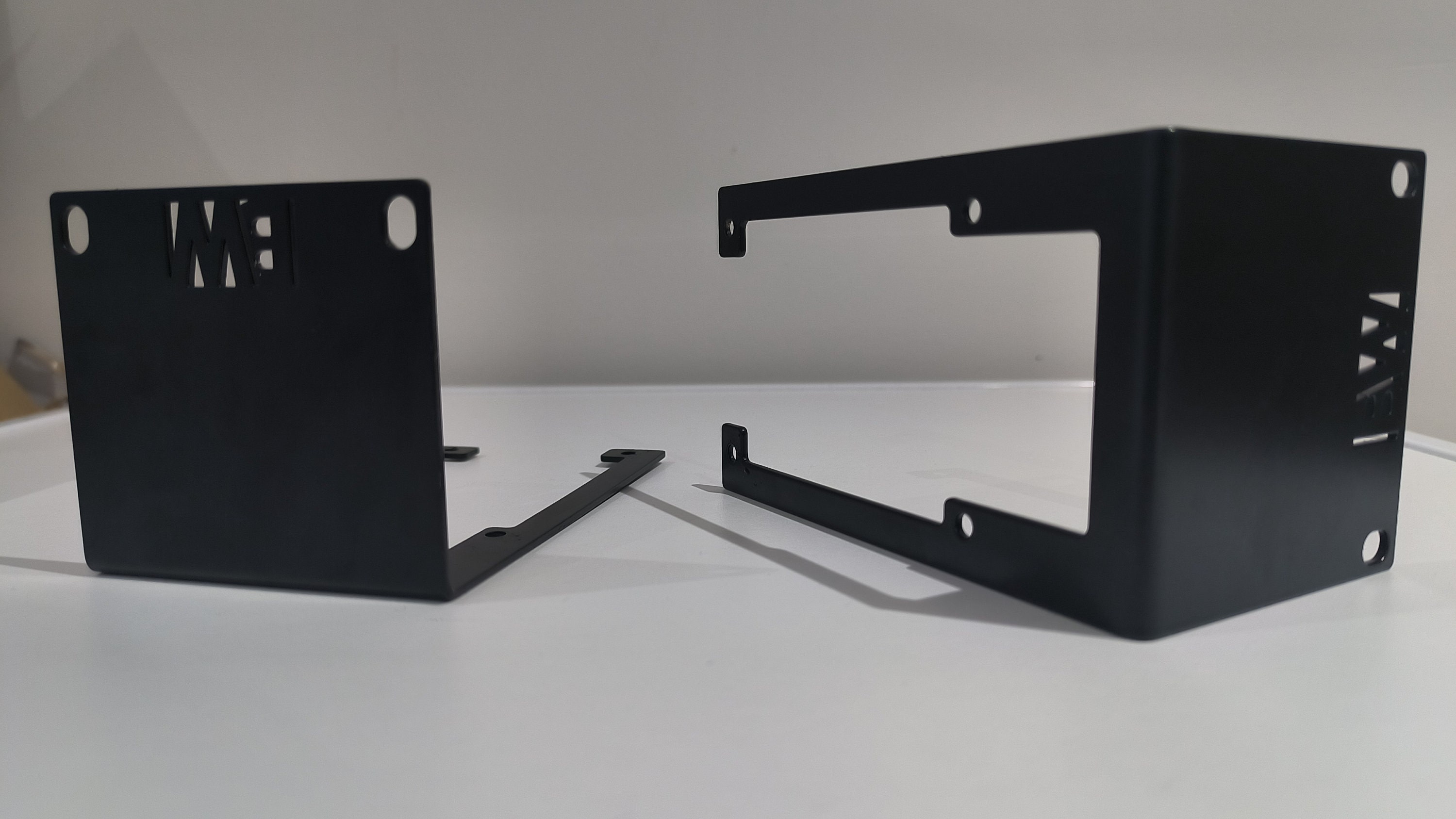 Behringer XR12 Midas MR12 X-air Recessed Rack Ears, Rack Mount Bracket ...