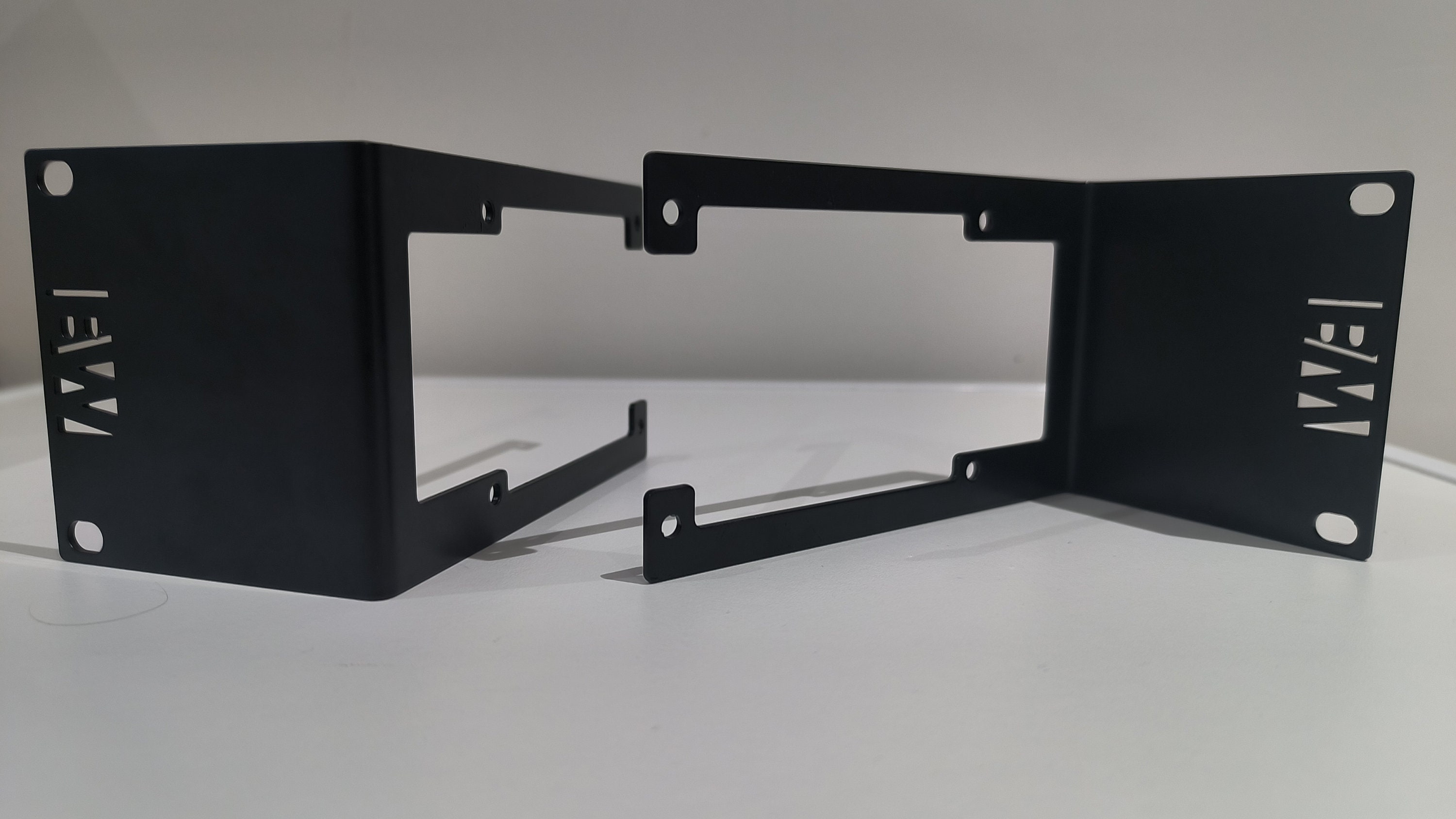 Behringer XR12 Midas MR12 X-air Recessed Rack Ears, Rack Mount Bracket ...