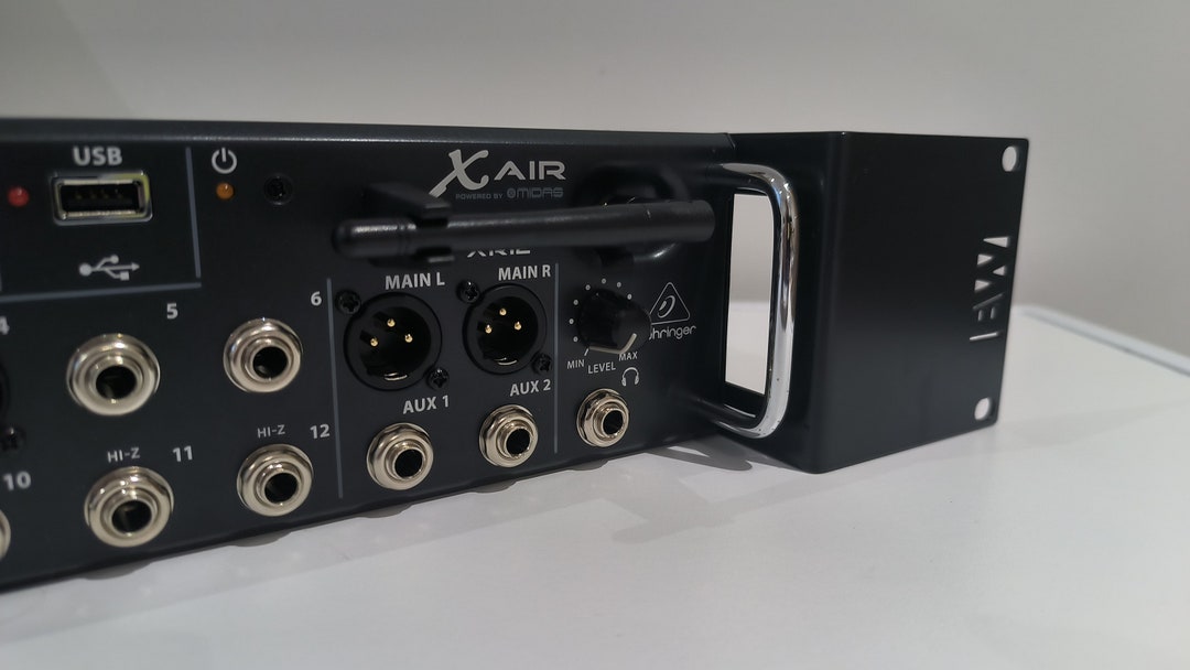 Behringer XR12 Midas MR12 X-air Recessed Rack Ears, Rack Mount Bracket ...