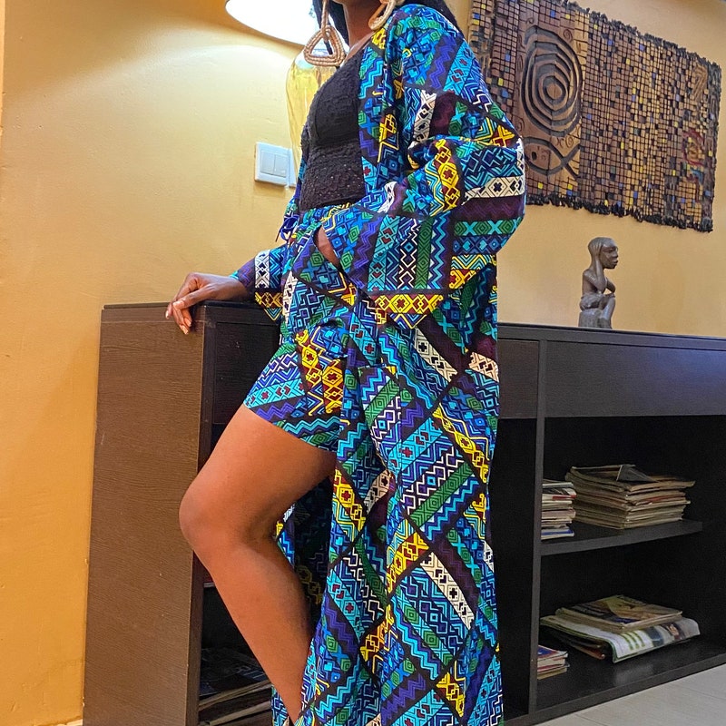 African Print Shorts - Etsy