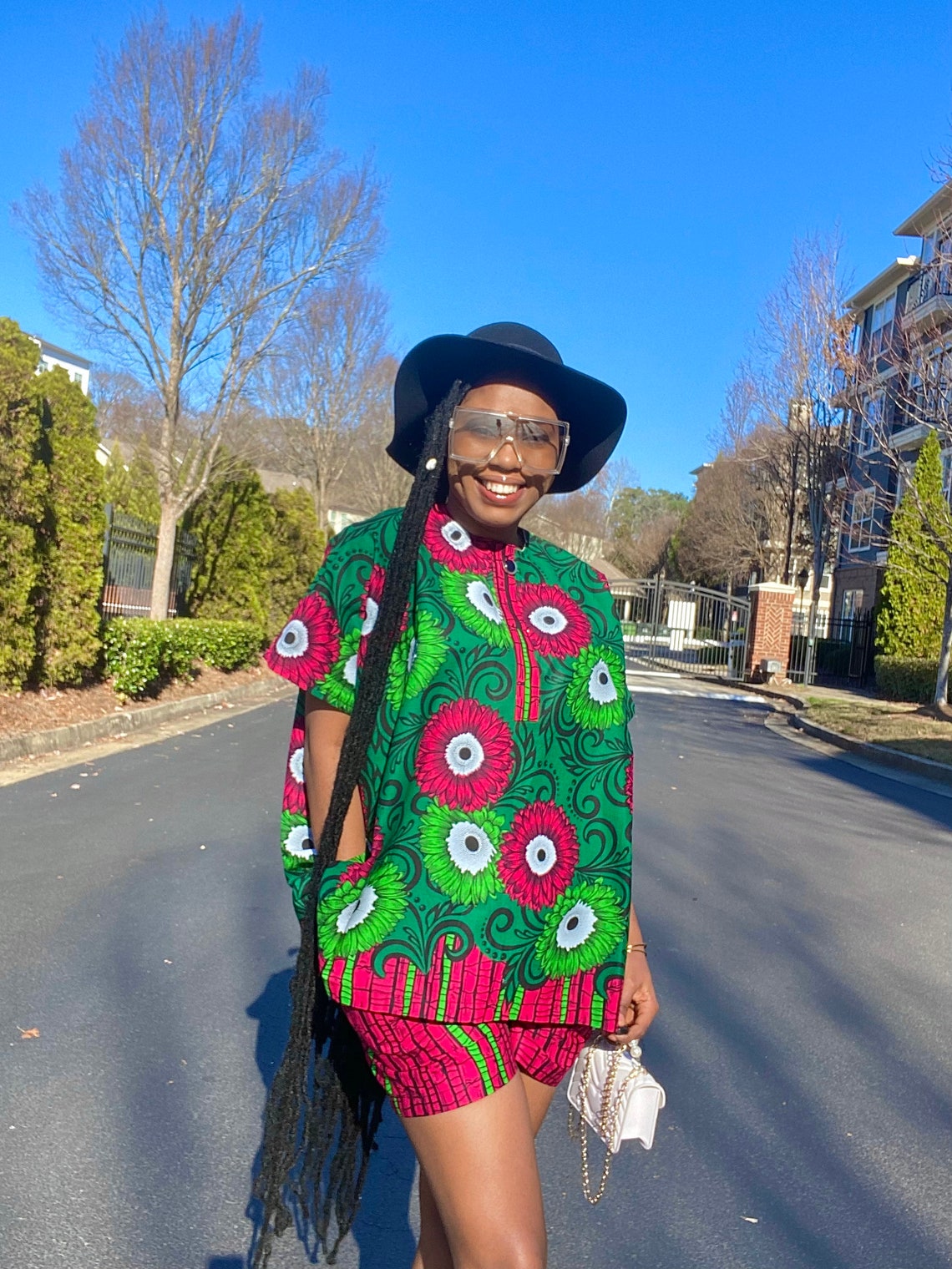 Ankara Danshiki and Short Set/ Summer Wear/ Ankara Tunic - Etsy