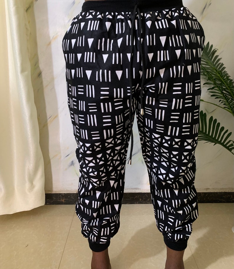 Unisex Ankara Joggers: African Print Casual Trousers - Etsy