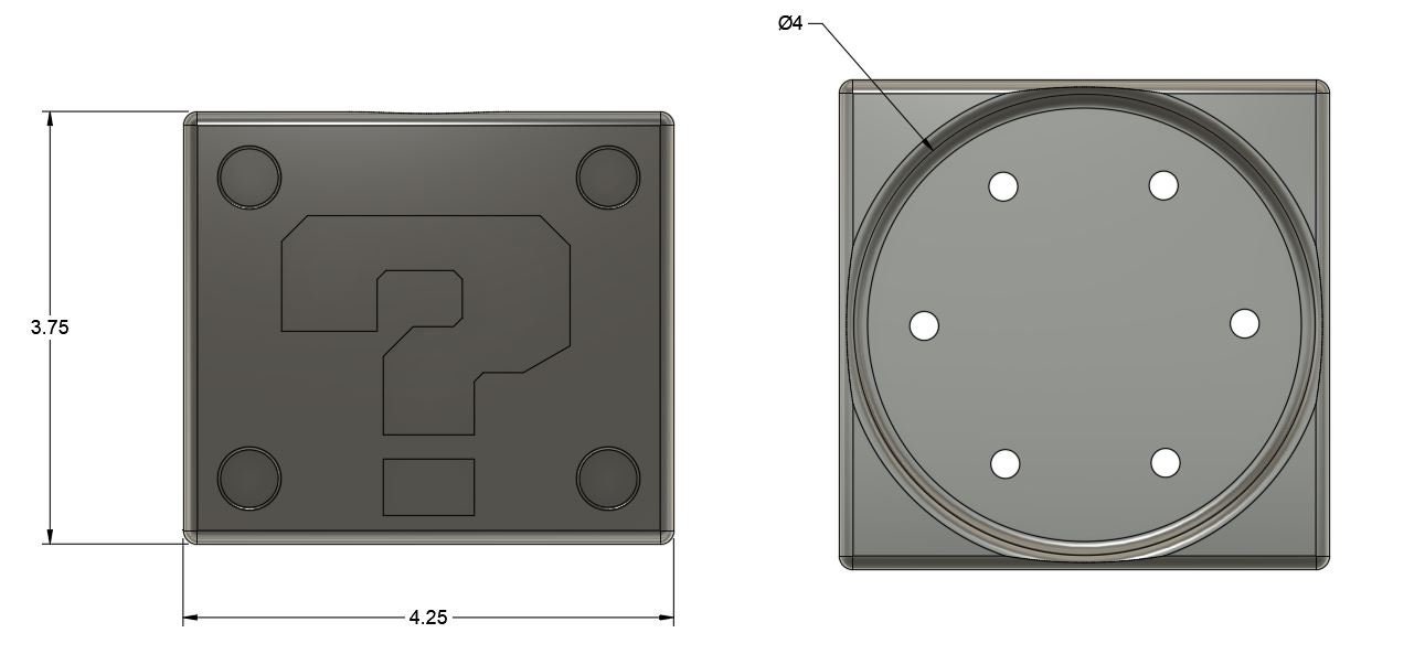 Mario Question Cube Planter Pot - Etsy