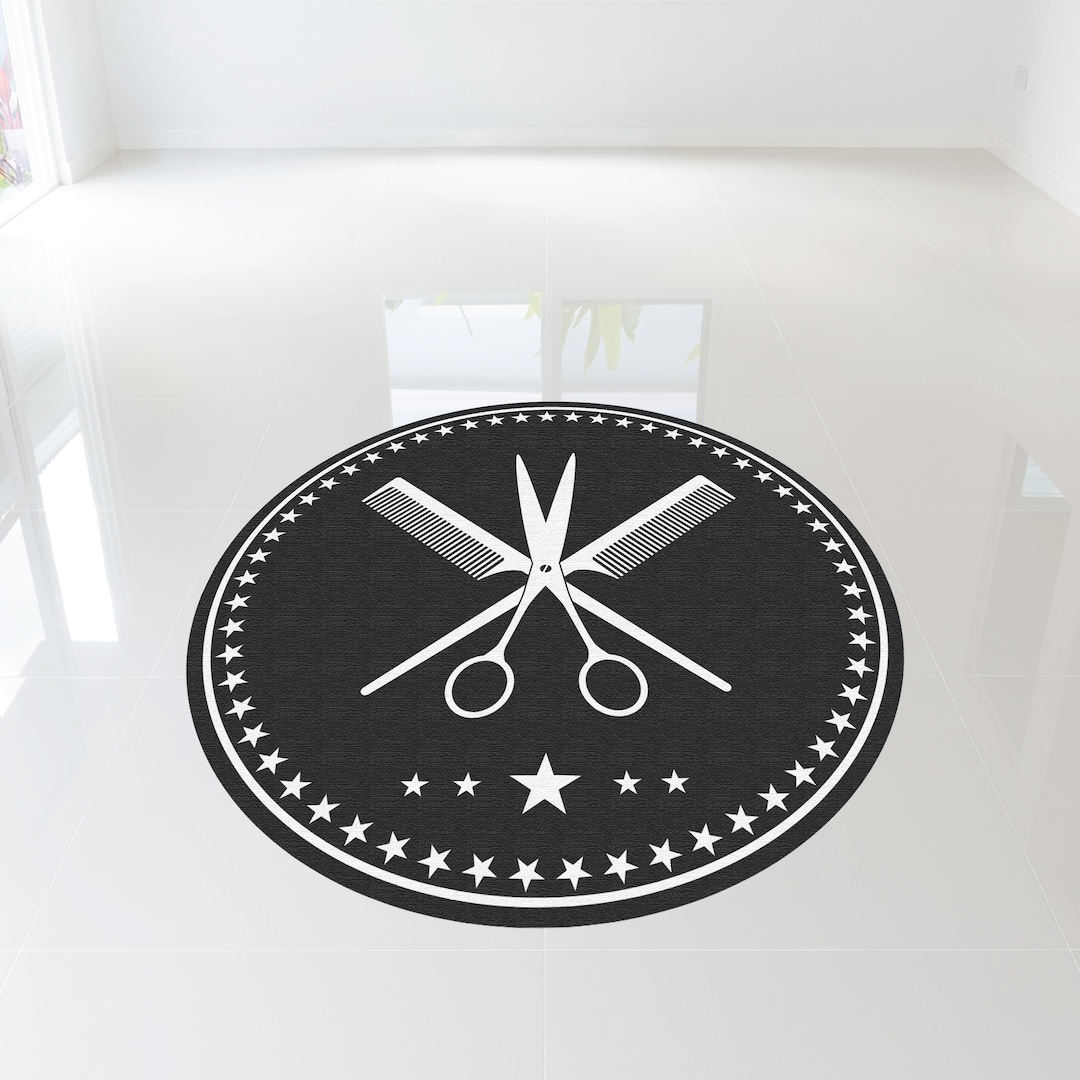 Custom Floor Graphic - Circle Floor Sticker - Grip Sticker - Logo Floor ...