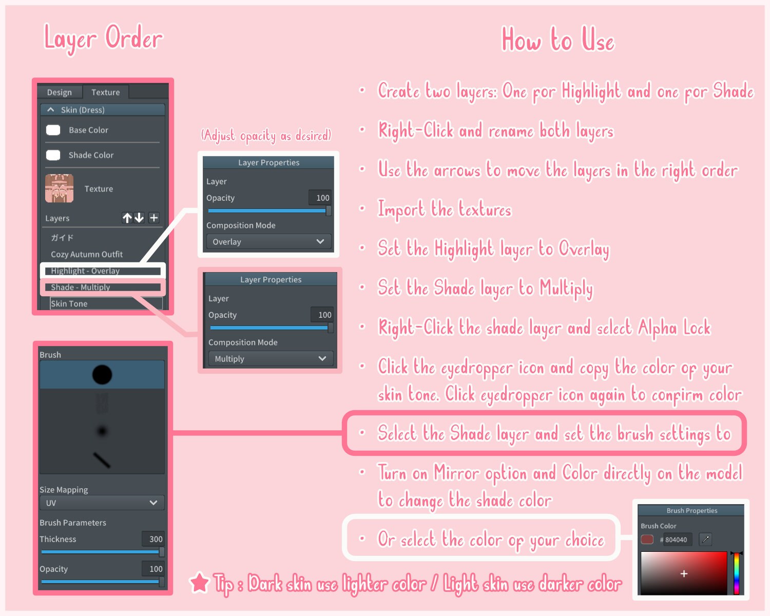 Vroid Cleavage Texture - Etsy UK