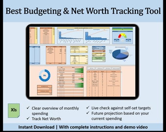 Net Worth Tracker | Etsy