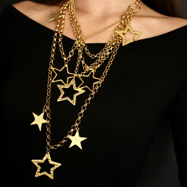 Star Necklace - Etsy