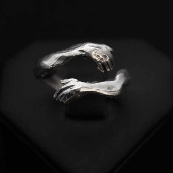 Hug Ring Sterling Silver - Etsy