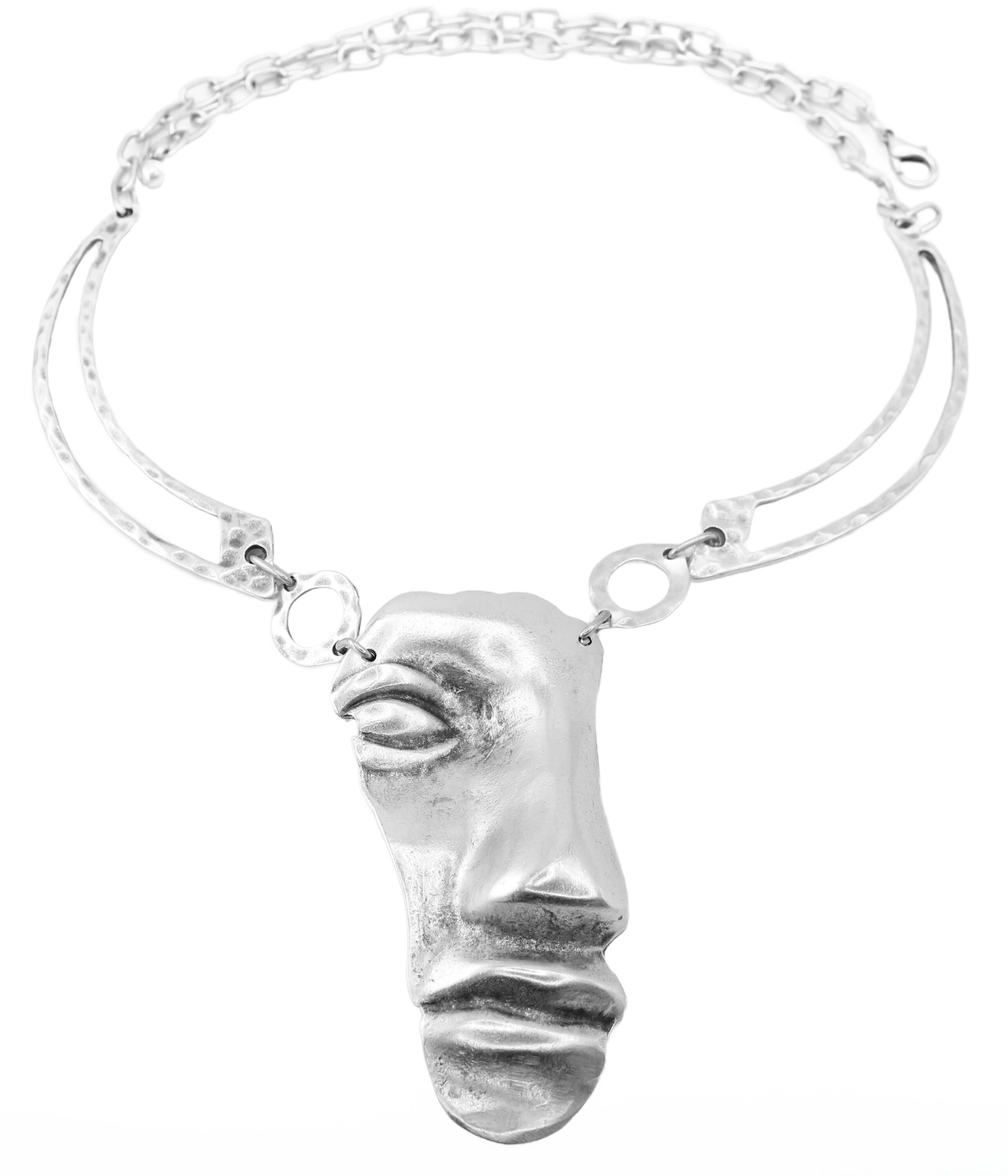 Face Necklace — Ancient Greek Design - Etsy