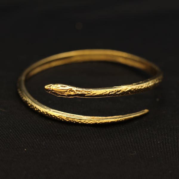 Snake Bangle Bracelet - Etsy