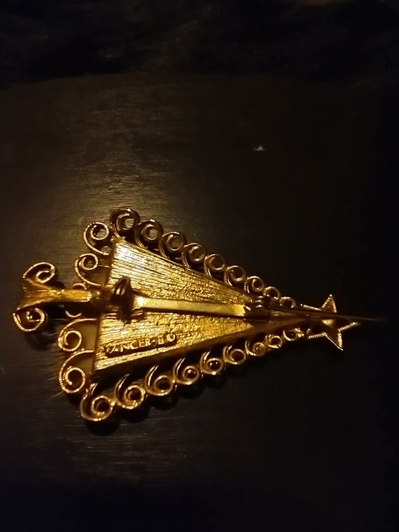 RARE Vtg.Tancer II (1970's) Signed Rhinestone & Faux … - Gem