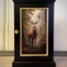 SOLD - Stag Side / End Table / Cupboard - Etsy UK